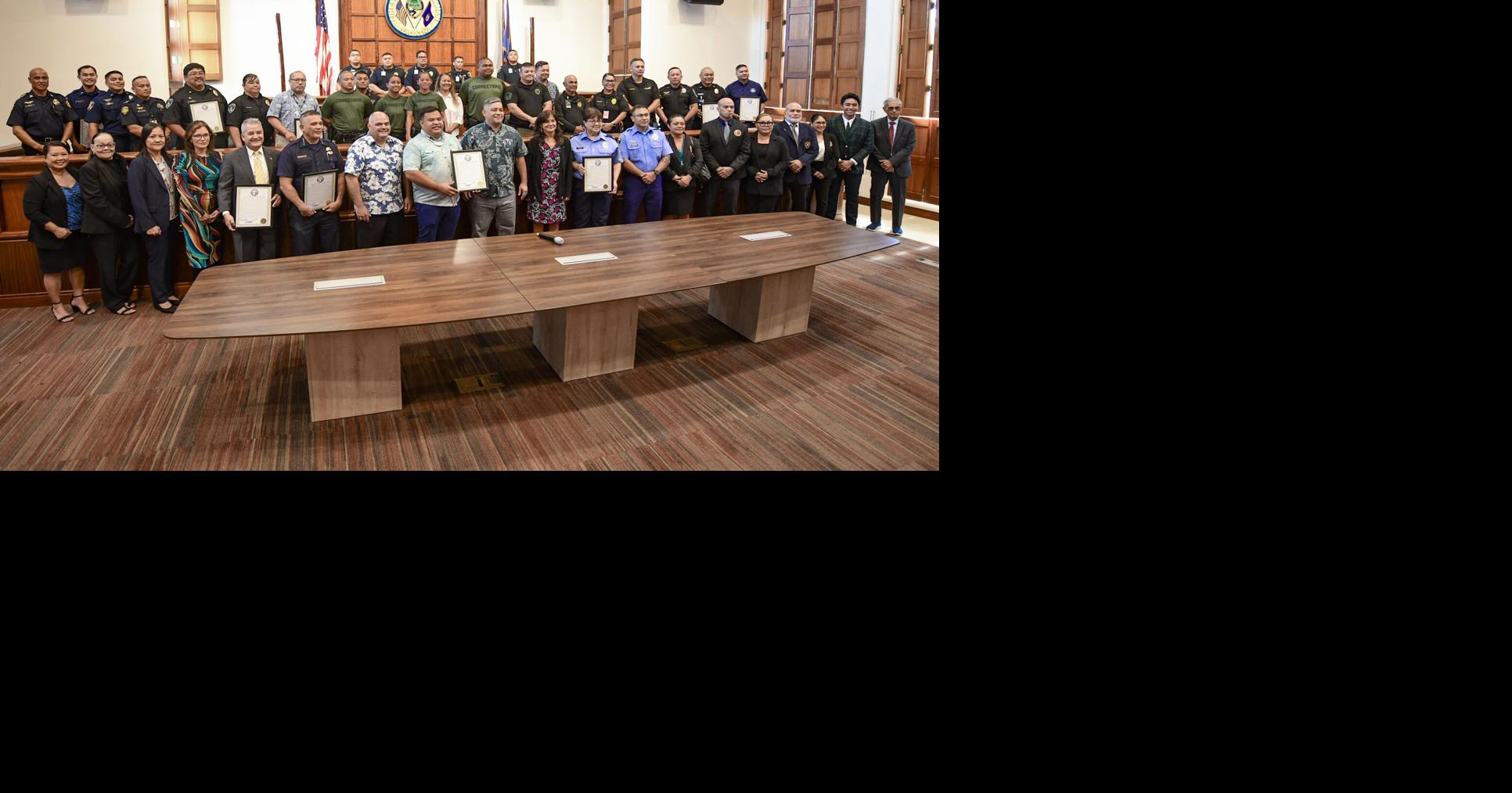 Men and women of Guam's law enforcement agencies recognized ...