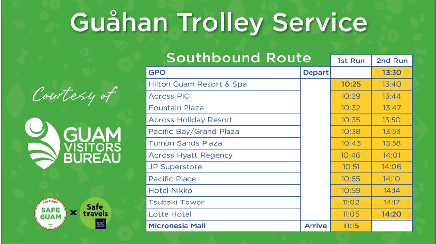 GVB providing free trolley service in Tumon | News | guampdn.com