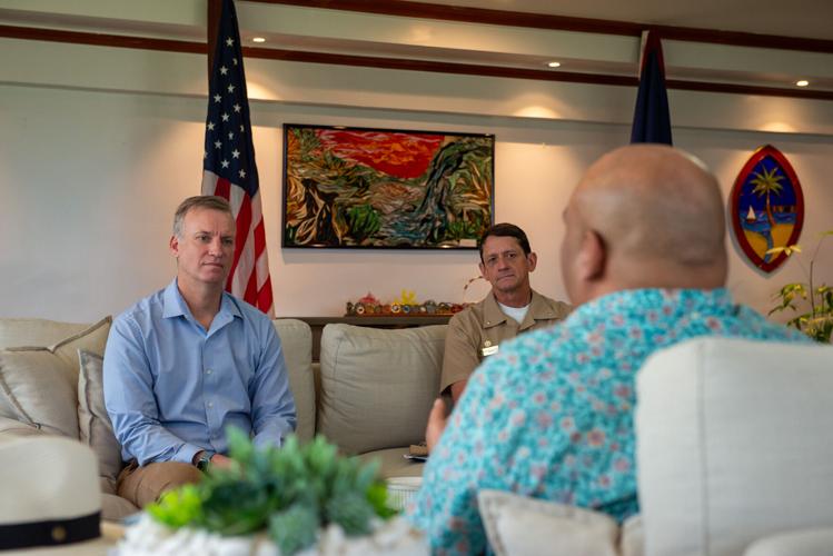 Undersecretary of the Navy meets with acting governor | News | guampdn.com