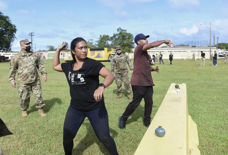 Participants get the infantryman experience at Guam Army National Guard ...