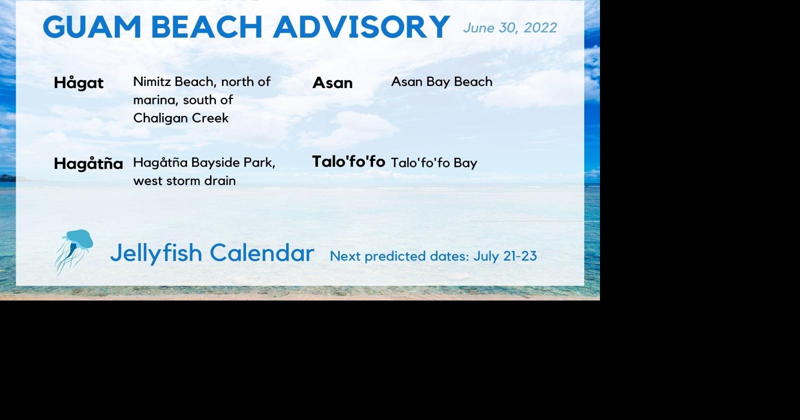 Guam EPA: 4 beaches polluted above acceptable standards | News ...