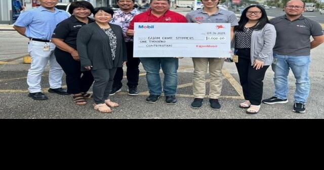 Mobil donates $1K to Guam Crime Stoppers | News | guampdn.com