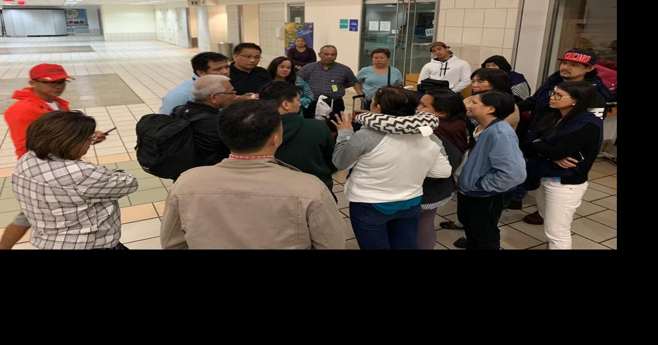 'Help pours in': Some stranded passengers on Guam now in Manila after ...