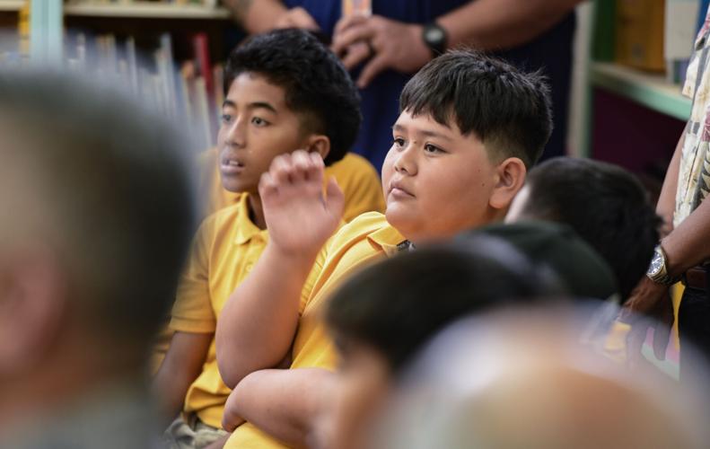 Talo'fo'fo' Elementary students complete DARE training | Multimedia ...