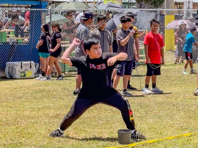 Sling stone throwing competition helps keep CHamoru tradition alive ...