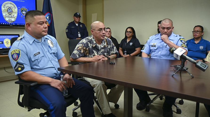GPD recognizes top five recipients of service awards | News | guampdn.com