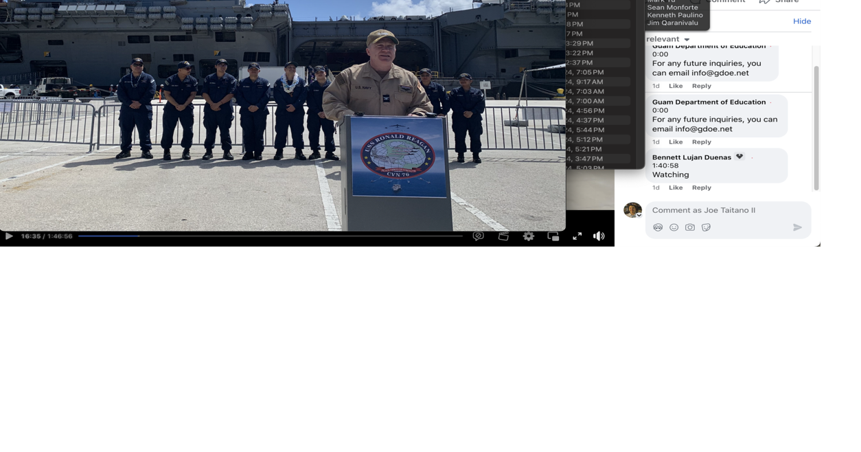 5,000 USS Ronald Reagan sailors make last Japan exit; Guam stopover ...