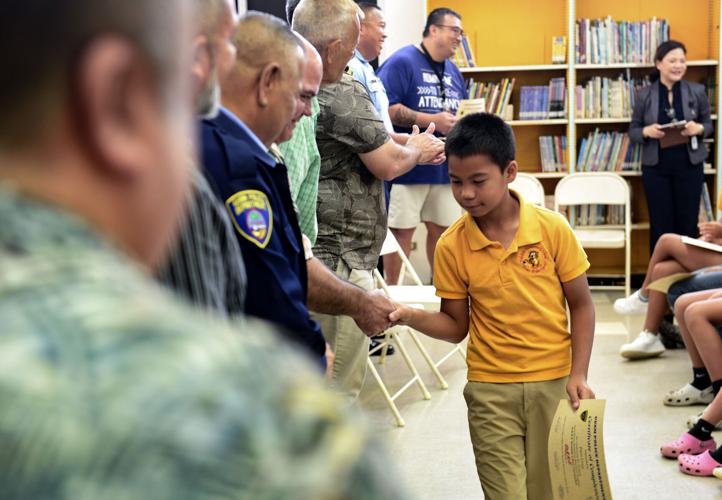 Talo'fo'fo' Elementary students complete DARE training | Multimedia ...