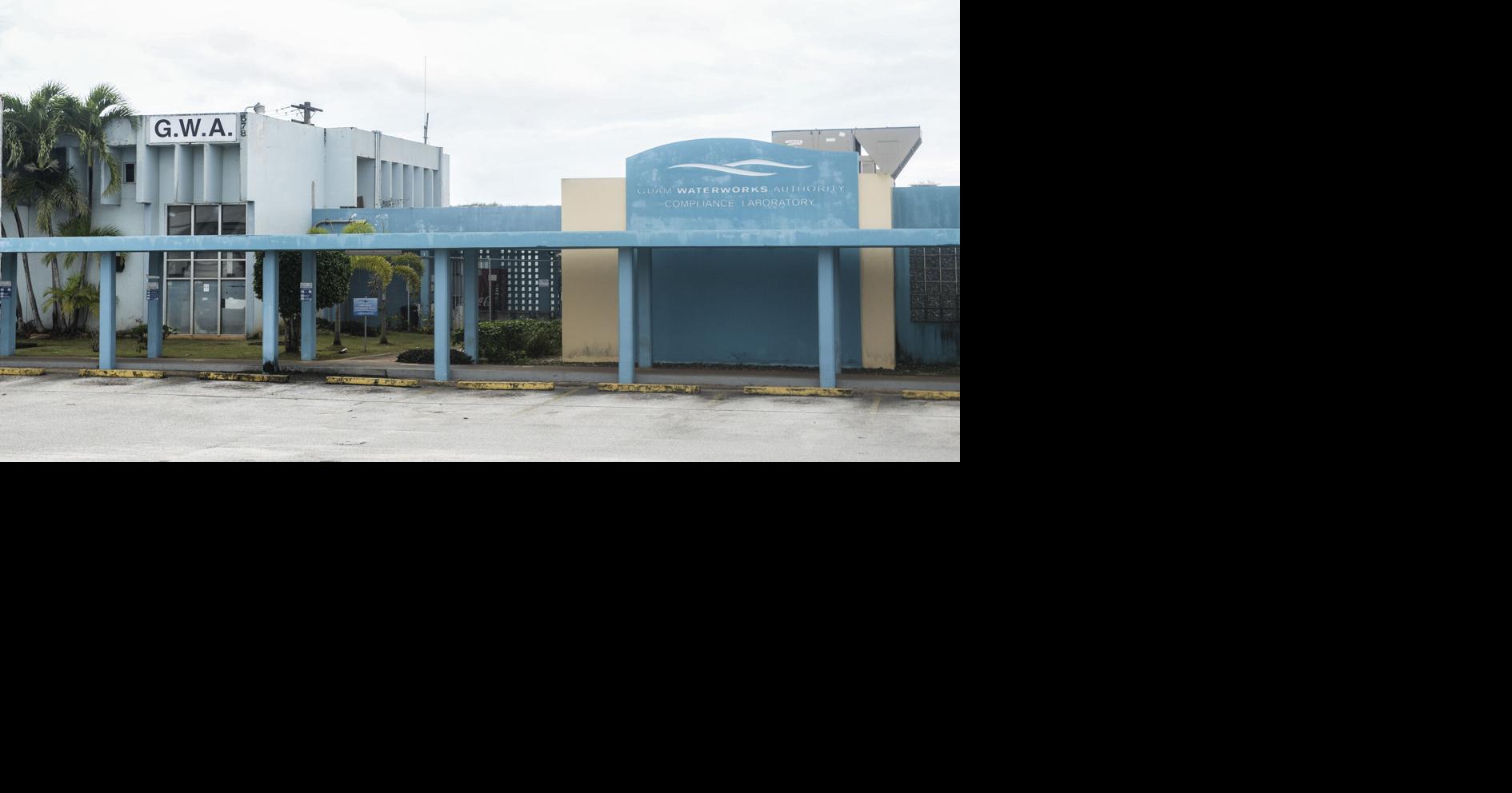 Guam EPA, GWA investigate green liquid seeping from sewer in Harmon ...