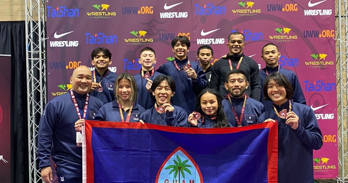 Guam's Wrestling Team wins gold and silver in Oceania Wrestling ...