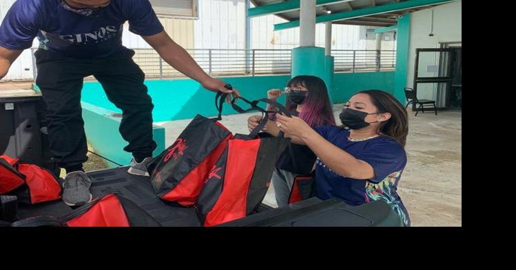 Moda Ginos donates 80 care packages to the Tamuning Mayors Office ...