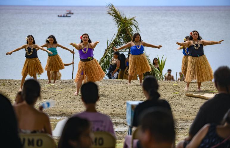 The 2024 re-enactment of Ferdinand Magellan's landing on Guam ...