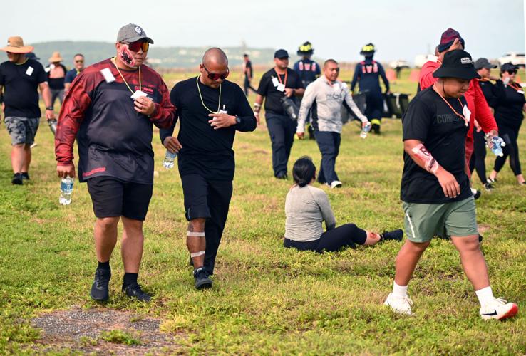 A full-scale disaster exercise at the airport | Multimedia | guampdn.com