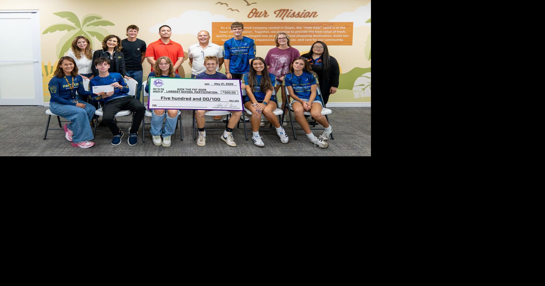 Foundation awards $500 to Guam High School for outstanding student ...