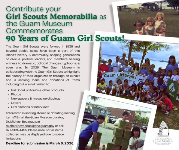 Do you have Girl Scouts memorabilia? Guam Museum needs your help with ...