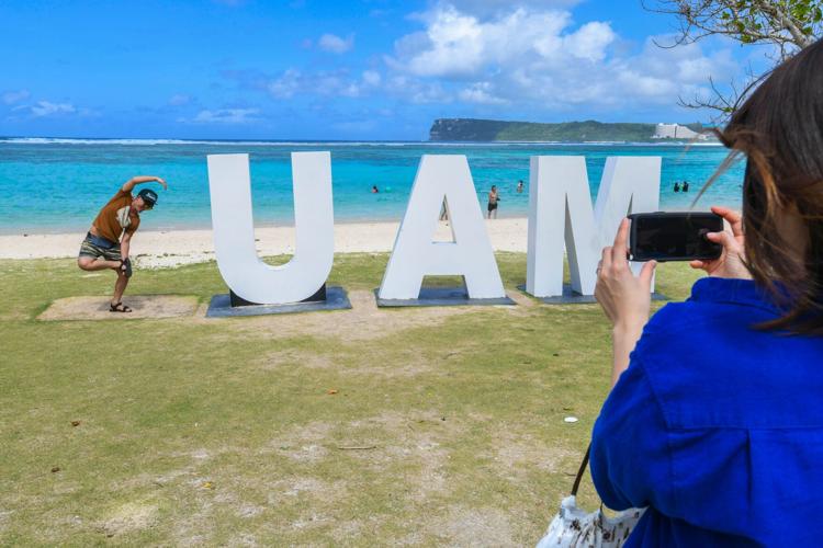 "G" on Guam sign damaged | Local News | guampdn.com