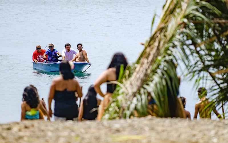 The 2024 re-enactment of Ferdinand Magellan's landing on Guam ...