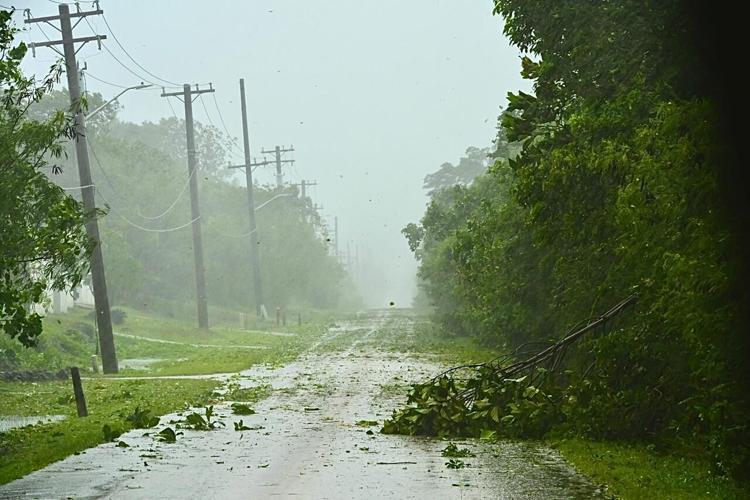 TUESDAY WRAP-UP: Super Typhoon Sinlaku knocks out power, topples trees ...