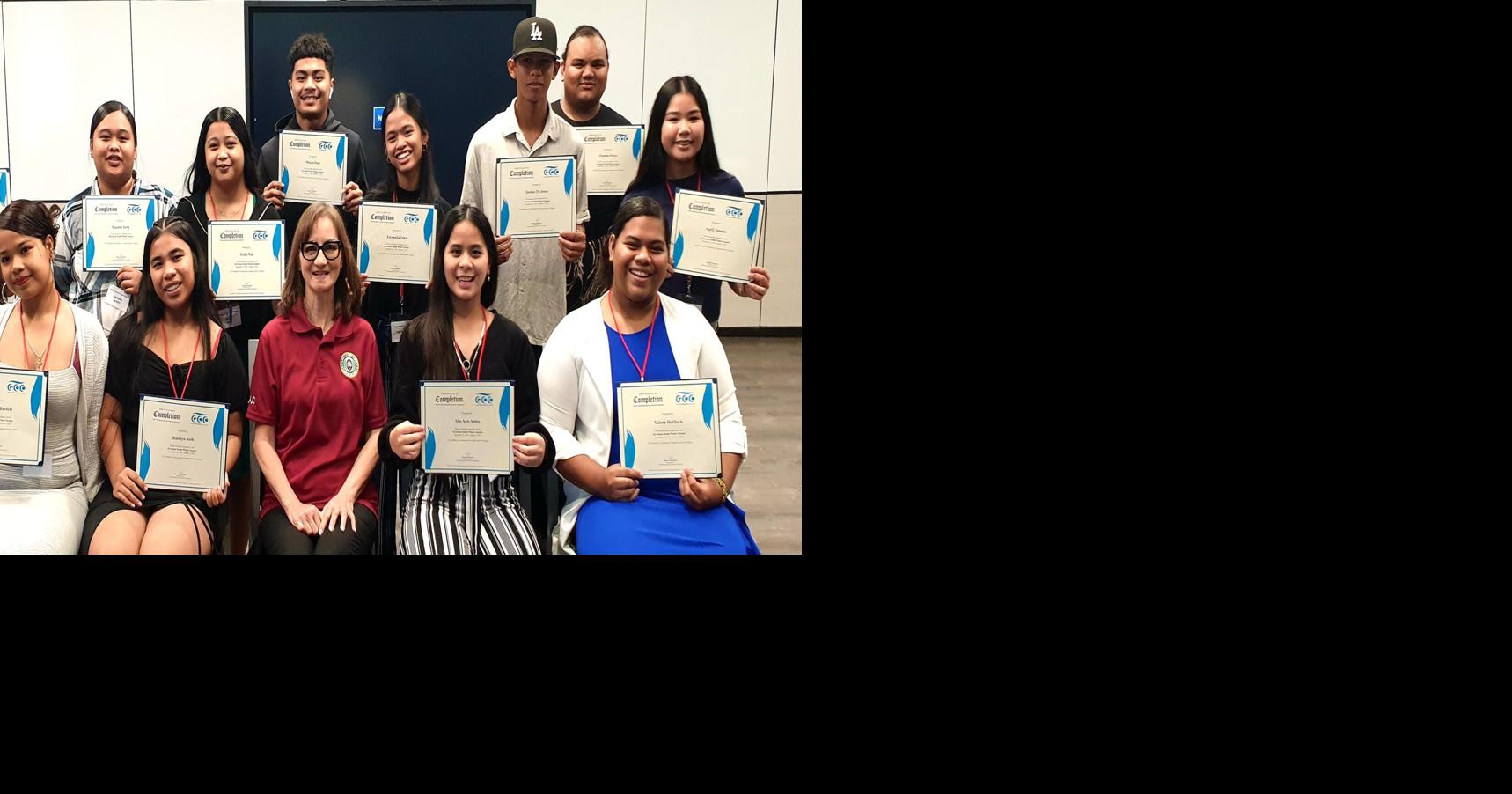 Students recognized for completion of GDOL program | News | guampdn.com