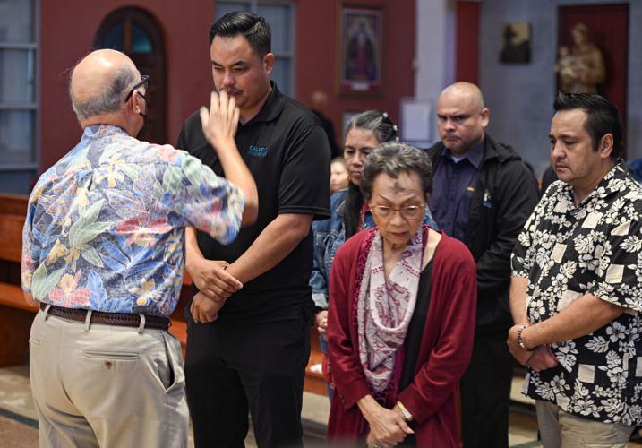 Ash Wednesday Mass celebrated at the Dulce Nombre de Maria Cathedral ...