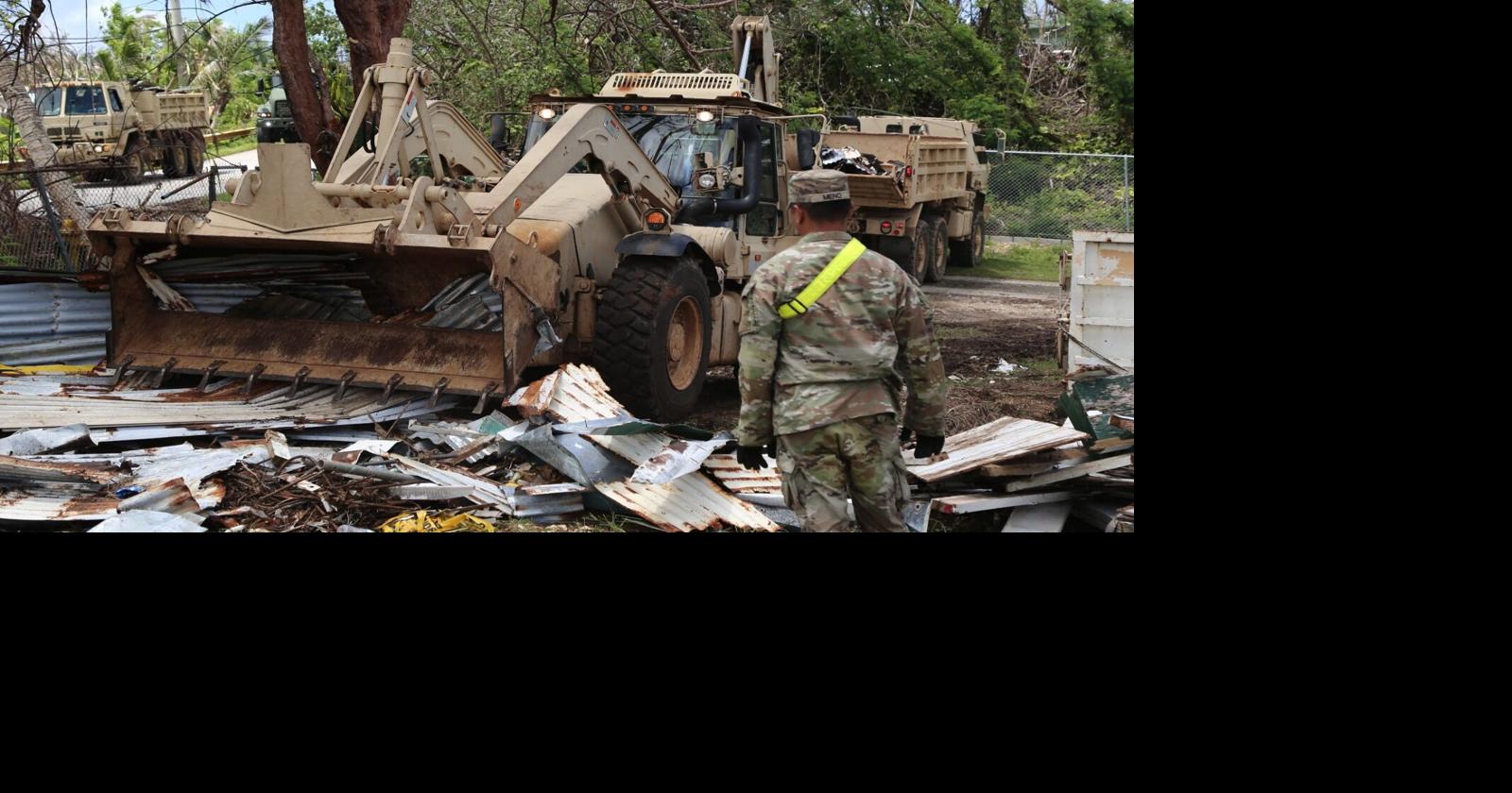 National Guard removes over 5,000 cubic yards of debris from GDOE ...