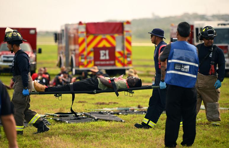 A full-scale disaster exercise at the airport | Multimedia | guampdn.com