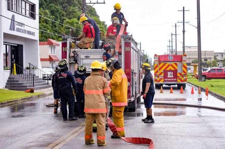 PHOTOS: Training to become Guam firefighters | Multimedia | guampdn.com