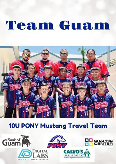 Guam's 10U PONY Mustang baseball team to compete in 2024 Asia Pacific ...
