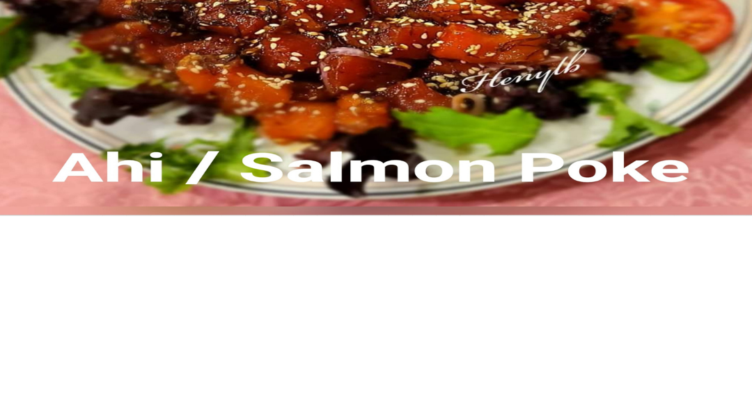 671 Guam Recipes: Ahi Salmon Poke | Lifestyle | guampdn.com