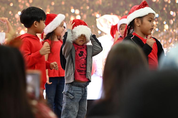 Lyndon B. Johnson Elementary students share their holiday spirit ...