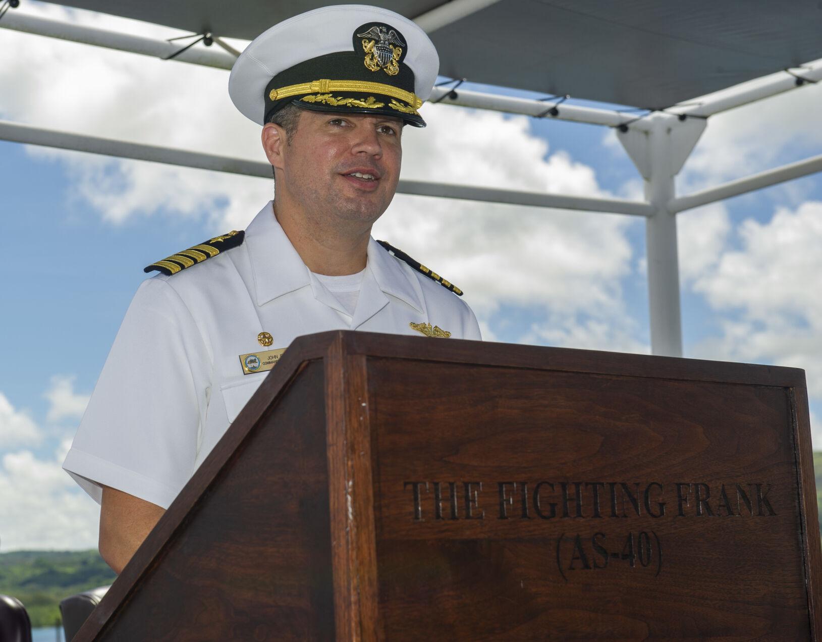 Frye assumes command of USS Frank Cable | News | guampdn.com