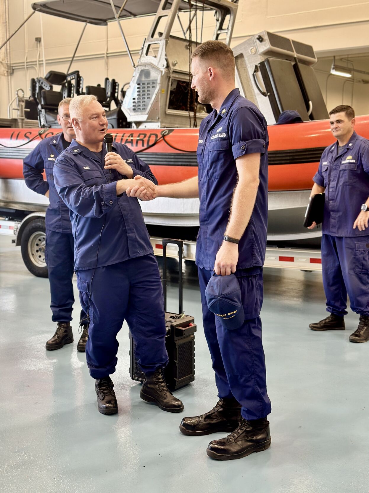 Chaplain of the Coast Guard visits the U.S. Coast Guard Team Guam ...