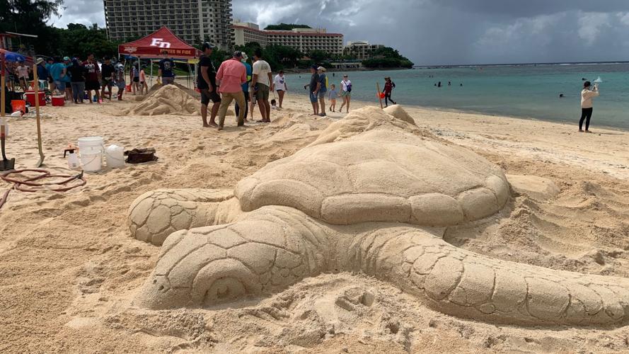 Sand sculptures at the Guam SandFest 2024 | Multimedia | guampdn.com