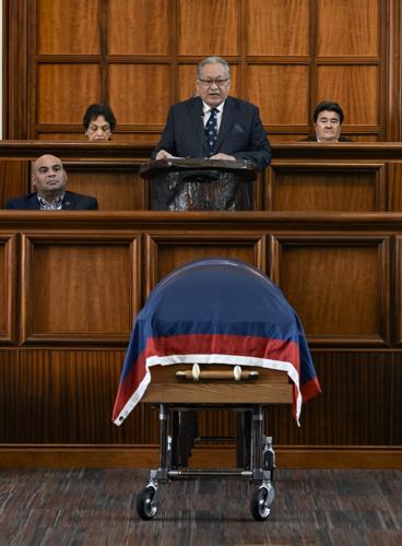 PHOTOS: State memorial service honors former senator Carmen Kasperbauer ...