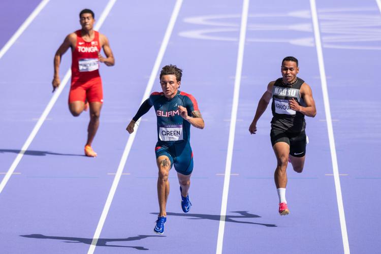 Joseph Green runs season best sprint, does not advance in men's 100M at ...