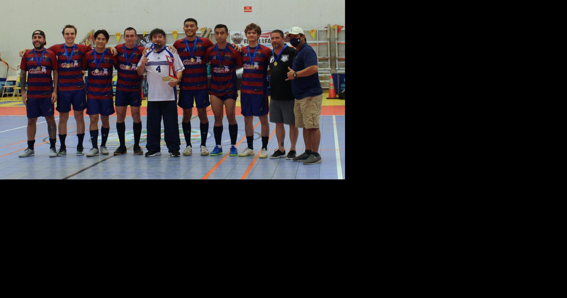 Bank of Guam Strykers win Budweiser Men’s Futsal League championship ...