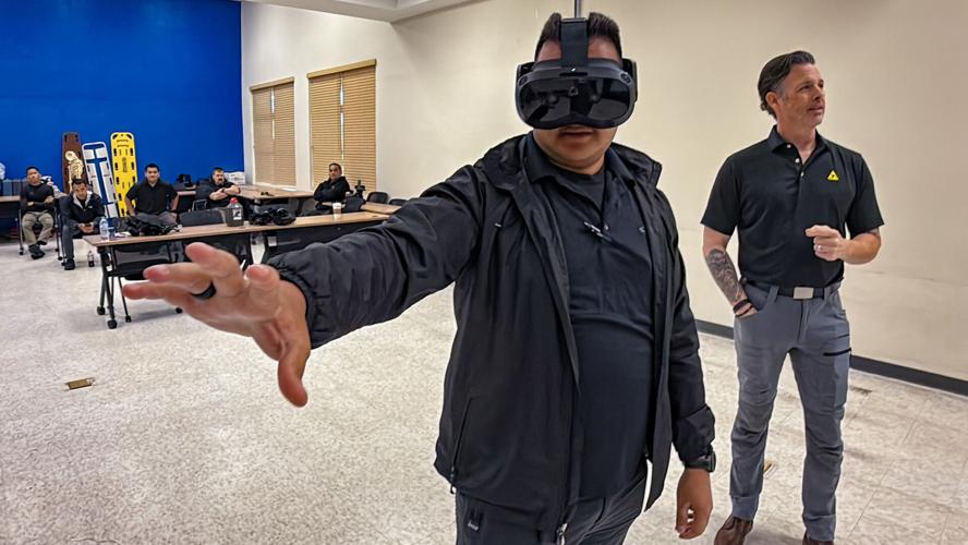 PHOTOS: Guam police officers now train virtually to improve safety on ...
