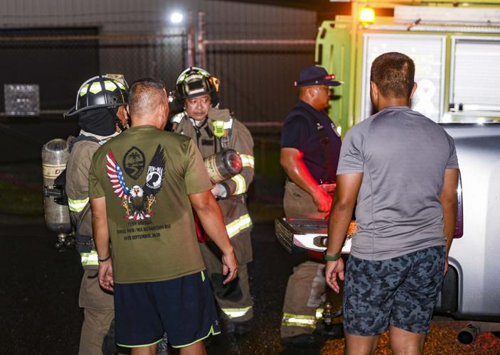 Navy, Airport units help Guam Fire Department extinguish Harmon blaze ...