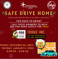GBHWC, TOHGE Inc. relaunches “Safe Drive Home” designated driver ...