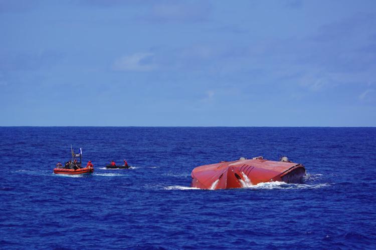 Search for 5 missing cargo vessel crew continues | News | guampdn.com