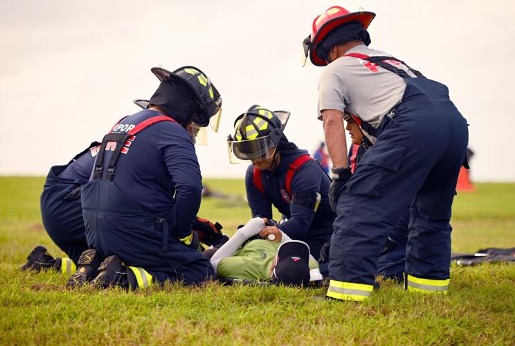 A full-scale disaster exercise at the airport | Multimedia | guampdn.com