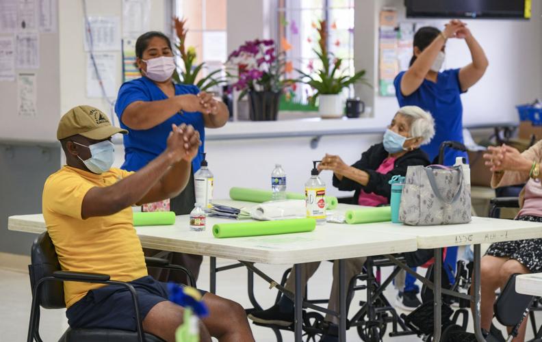 Visiting sailors spend quality time with the elderly | Multimedia ...