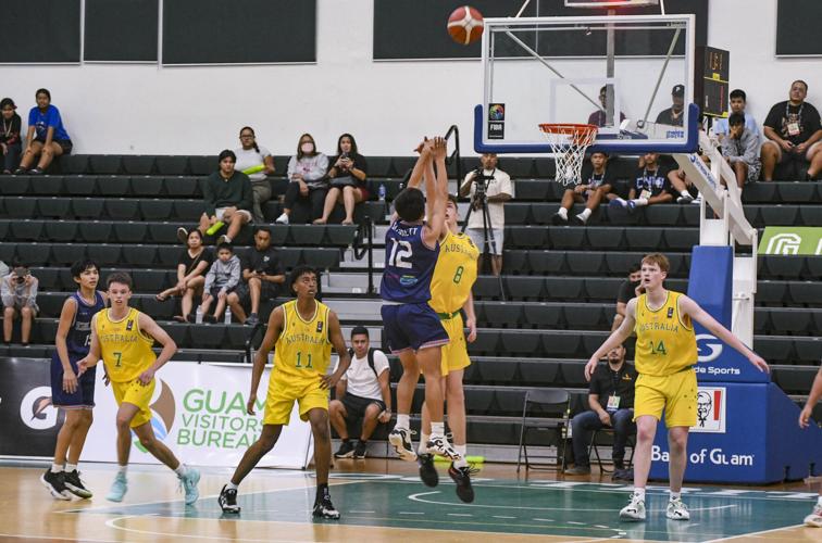 2022 FIBA U15 Oceania boys basketball - GUAM vs AUS | The Score ...