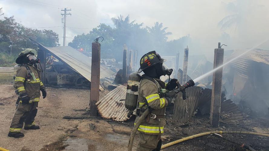Fire destroys family's home in Astumbo, Dededo | Local News | guampdn.com
