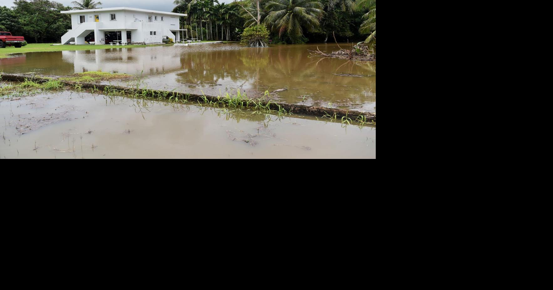 Handful of storms converge over Guam, South flooded by heavy rain ...