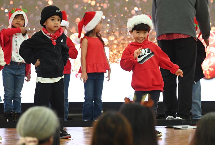 Lyndon B. Johnson Elementary students share their holiday spirit ...