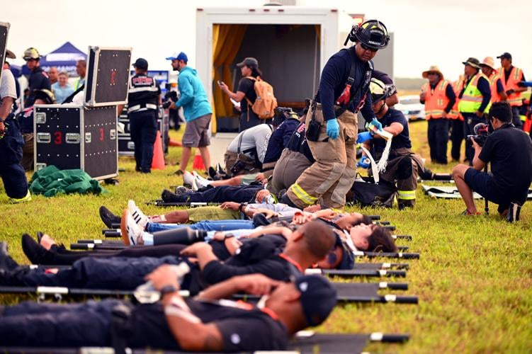 A full-scale disaster exercise at the airport | Multimedia | guampdn.com
