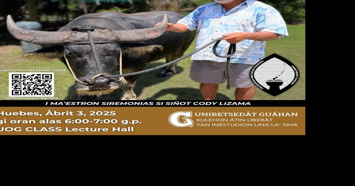 Carabao ride guide John Ray Aguon will be guest speaker at Oran Fino ...