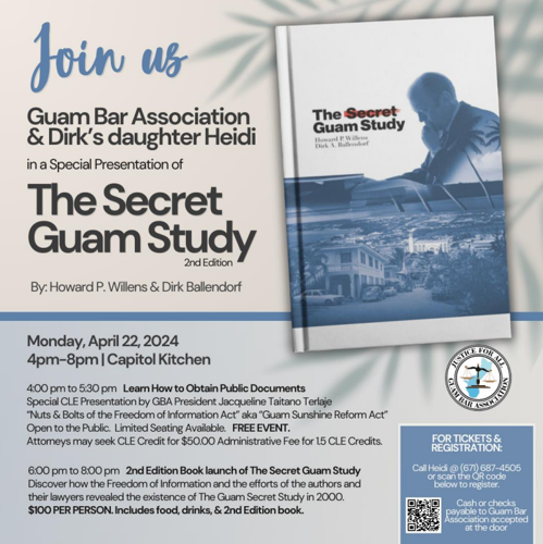 Guam Bar Association to celebrate launch of 2nd edition of the book ...