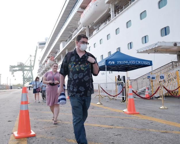 M/V Diamond Princess, with over 1,500 passengers, makes port visit to ...